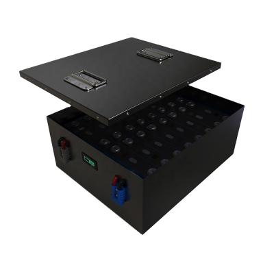 China 48V 200Ah LiFePO4 Golf Cart Battery with IP55 Protection and 102,400Wh Capacity for Solar Marine Applications for sale