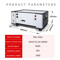China 48V 100Ah 5KWH Solar Lithium Battery Pack with LiFePO4 Technology and Multi-BMS Compatibility for sale