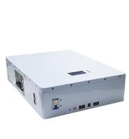 China 48V 120AH Wall Mounted LiFePO4 Battery with BMS - 540×390×130mm, 34kg Weight, 5000 Cycle Life for sale