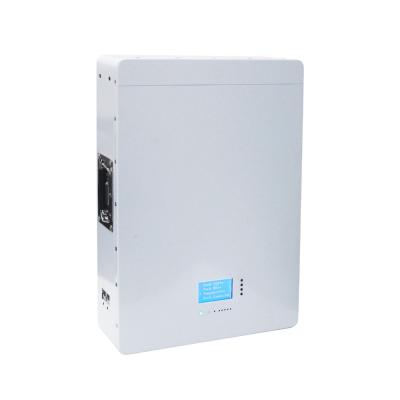 China 5kWh 48V LiFePO4 Solar Wall Battery 120Ah-200Ah with 8000+ Cycles and 12-Year Warranty for sale