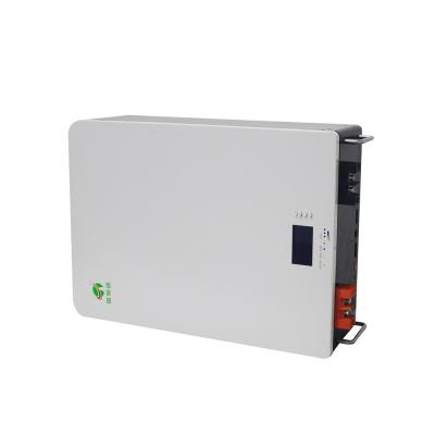 China Wall Mounted IP20 LiFePO4 Energy Storage Battery 48V 100Ah with 5000 Cycle Life and 15-Year Service Life for sale