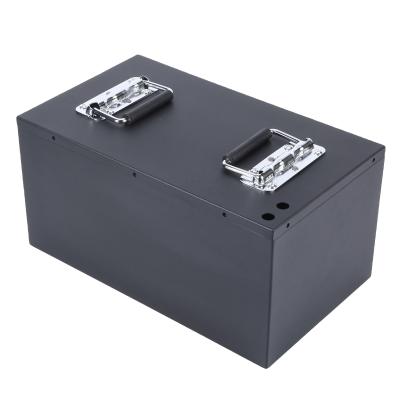 China 72V 120Ah LiFePO4 Battery Pack with BMS for Forklifts and RVs - 40kg Weight, 435mm Length for sale