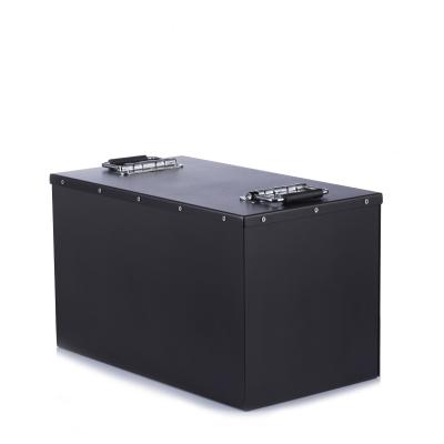 China 24V 100Ah LiFePO4 Lithium Battery Pack for Solar Systems, Golf Carts & Electric Vehicles - 490x170x240mm for sale