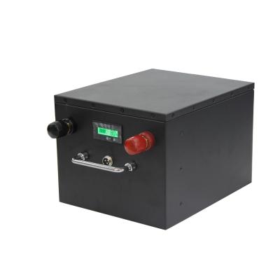 China 12V 120Ah LiFePO4 Deep Cycle Lithium Battery for Solar Storage, Marine & AGV Applications with 4000 Cycle Life for sale
