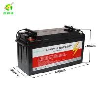 China 300V 12V 24V LiFePO4 Battery Pack for RV Solar Marine Applications with BMS Protection and Bluetooth Monitoring for sale