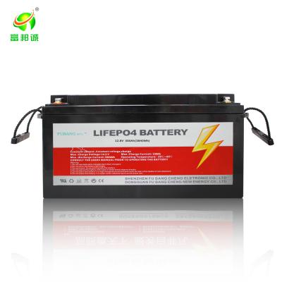 China 12V LiFePO4 Lithium Battery Pack 20Ah-300Ah with 6000 Cycle Life and Built-in BMS Protection for sale