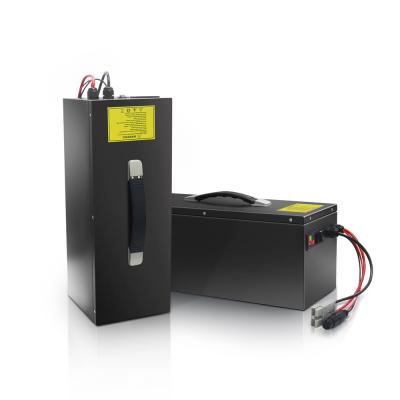 China 48V 37AH LiFePO4 Deep Cycle Battery Pack for Motorcycles, Cars & Golf Carts - 410×160×170mm Dimensions for sale