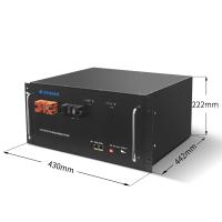 China 48100 Rechargeable 100AH Lithium Ion Battery Pack 48V LiFePO4 for Telecom Base Station and Energy Storage for sale
