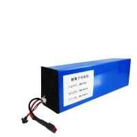 China 48V 8AH Lithium Ion Battery Pack for Electric Scooters - 13S4P 18650 Deep Cycle 70×80×260mm for sale