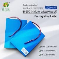 China 12V 20AH 18650 Lithium Battery Pack with 222Wh Capacity for Solar Street Lights and Toy Vehicles for sale