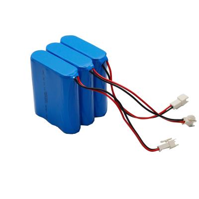 China FBC 18650 Lithium Ion Battery Pack 14.8V 2600mAh for Drones and RC Cars with 500-1000 Charge Cycles for sale