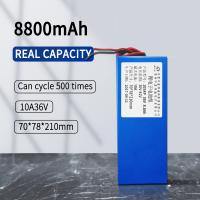 China 36V 8.8Ah 18650 Lithium Ion Battery Pack with BMS for Electric Bikes and Solar Applications for sale