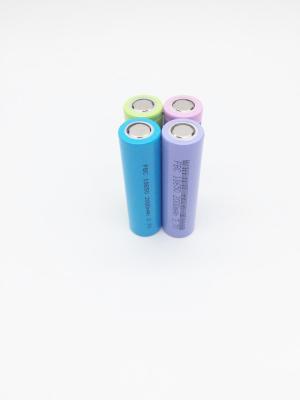China 18650 LiFePO4 Battery Cell 3.7V 2200mAh High Discharge Rate for Tesla Applications for sale