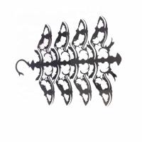 China 3mm Thin Bendable Die Cutting Plastic Sheet PMMA Cutout Ornaments For Home Party for sale