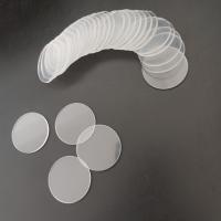 China Clear Round Acrylic Disc 1mm Virgin PMMA For Advertising Craft DIY Decoration for sale