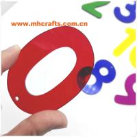 China Eco Friendly Phthalate Free PMMA Acrylic Laser Cut Alphabet Letters Numbers Lower Upper Case Kids Educational Toy Custom Color Wholesale for sale