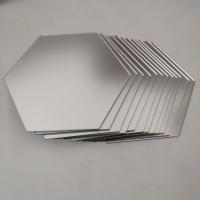 China 12Pcs Self Adhesive PMMA Acrylic Hexagon Mirror Wall Decals Shatterproof 3D DIY Multi Combination Mirror Stickers For Apartment Salon Interior Decor Custom Color Wholesale for sale