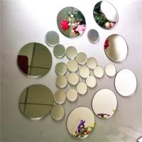 China Customized DIY Art Deco Eco-Friendly Acrylic Wall Mirror Shatterproof Lightweight Laser-Cut Design Multi-Color Decorative for sale