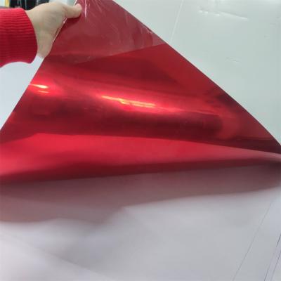 China Wholesale Silver Gold Art Deco Plastic Acrylic Mirror Sheet 0.12mm Thick Unbreakable Flexible 100m Roll Wedding Stage Decoration for sale