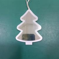 China Christmas Tree LED Infinity Mirror String Light TP-QCJ 4.5 Inch Custom Multicolor Indoor Hanging Ground Insert Holiday Decor OEM Wholesale for sale