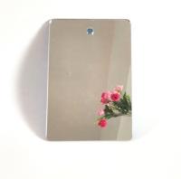 China OEM Custom Laser Cut Acrylic Mirror Sheet With Pre-Drilled Hanging Hole, Shatterproof Waterproof Silver Non-Glass Decorative Mirror For Wall DIY Craft Store Display for sale