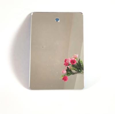 China OEM Custom Laser Cut Acrylic Mirror Sheet With Pre-Drilled Hanging Hole, Shatterproof Waterproof Silver Non-Glass Decorative Mirror For Wall DIY Craft Store Display for sale