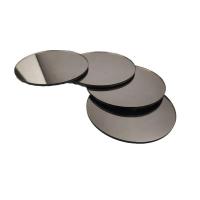 China Tinted Acrylic Round Half Transparent Mirror For Hallway Wall Decorative for sale