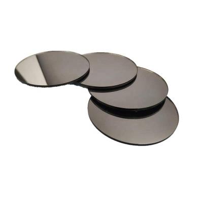 China Tinted Acrylic Round Half Transparent Mirror For Hallway Wall Decorative for sale
