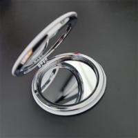 China Portable Double Sided Magnifying Makeup Mirror Folding For Travel Daily for sale