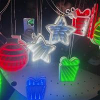 China 3D Infinity Mirror LED Acrylic Xmas Outdoor Decorative Light with Remote Control DC for Home & Shop Window Multicolor for sale