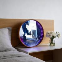 China 12inch 300mm Starry Sky LED Infinity Mirror Christmas Halloween Infinity Wall Light for sale