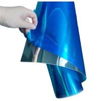 China Super Reflective PET Mirror Film Roll 1m X 50m/100m Industrial & Construction Use Extruding & Cutting Service for sale