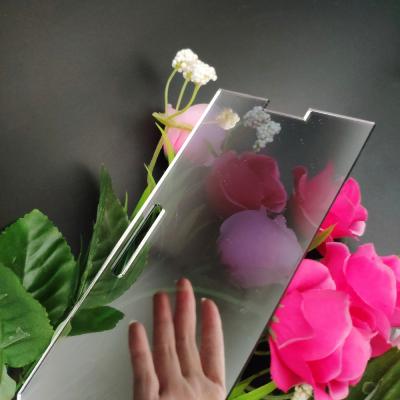 China 1.8mm Acrylic Two Way Mirror PMMA Silver Black Privacy Observation Double Sided Mirror for sale
