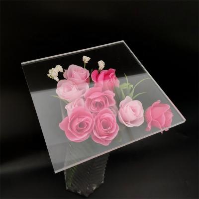 China Customizable Acrylic Plastic Sheets 0.9mm Thickness Transparent Acrylic Panel For DIY Signage for sale
