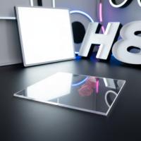 China Customizable Acrylic Plastic Sheets 0.9mm Thickness Transparent Acrylic Panel For DIY Signage for sale