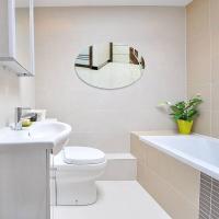 China Acrylic Mirror Wall Decals, Self-Adhesive Removable Shatterproof Silver Mirror Stickers For Bathroom Bedroom RV Home Decor Travel Wholesale for sale