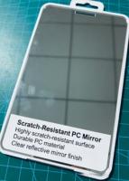 China Credit Card Size  Scratch Resistant  PC Mirror Standard International Standard Thickness 1mm for sale