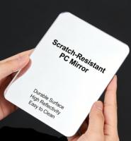 China Credit Card Size  Scratch Resistant  PC Mirror Standard International Standard Thickness 1mm for sale