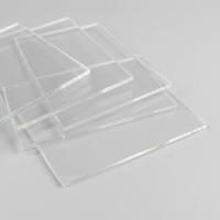 China 2.8mm Virgin PMMA Clear Acrylic Sheet A3 CNC Laser Cut Engraving Custom Advertising Craft for sale