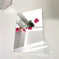 China PC Mirror Wall Mount Shatterproof Flexible Bendable Polycarbonate Mirror Sheet For Home Bathroom Gym Decor Custom 0.8-5mm OEM Wholesale for sale
