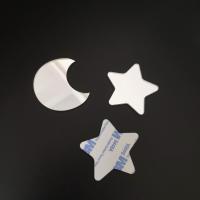 China Star & Moon Celestial Self-Adhesive PMMA Acrylic Mirror Wall Stickers, 3M Backing Shatterproof Smooth Round Edge Kids Nursery Decor Mirror Custom Size Shape for sale