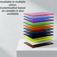 China Colored Acrylic Plastic Sheets Laser Engraving Acrylic Printing Service Customization for sale