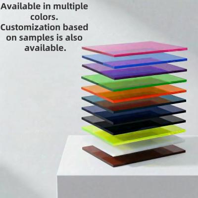 China Colored Acrylic Plastic Sheets Laser Engraving Acrylic Printing Service Customization for sale