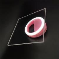 China PMMA Clear Acrylic Sheet 93% Light Transmittance Impact Resistant Laser Cut for sale
