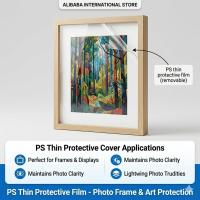 China High Clarity Custom Clear PS Polystyrene Sheets For Art and Photo Frame for sale