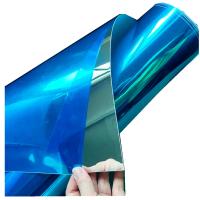 China Self Adhesive Acrylic Mirror Film Cuttable Bendable DIY Decor For Festival Party for sale