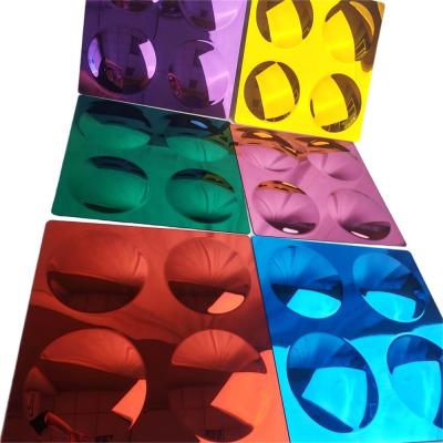 China Customize Acrylic Convex Mirror 33 * 33cm Convex Bubble Mirror For Classroom Kids for sale
