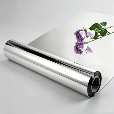 China PET Mirror Table Runner Self-Adhesive Reflective Sheet for Wedding Banquet Event Table Centerpiece Decor for sale
