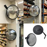 China Wall Mount Acrylic Convex Mirror Wide Angle Acrylic Dome Mirror For Warehouse Blind Spot for sale