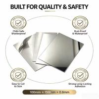 China ROHS Certified PS Mirror Sheet Custom Acrylic Mirror For Wedding Backdrop Ceiling Decor for sale